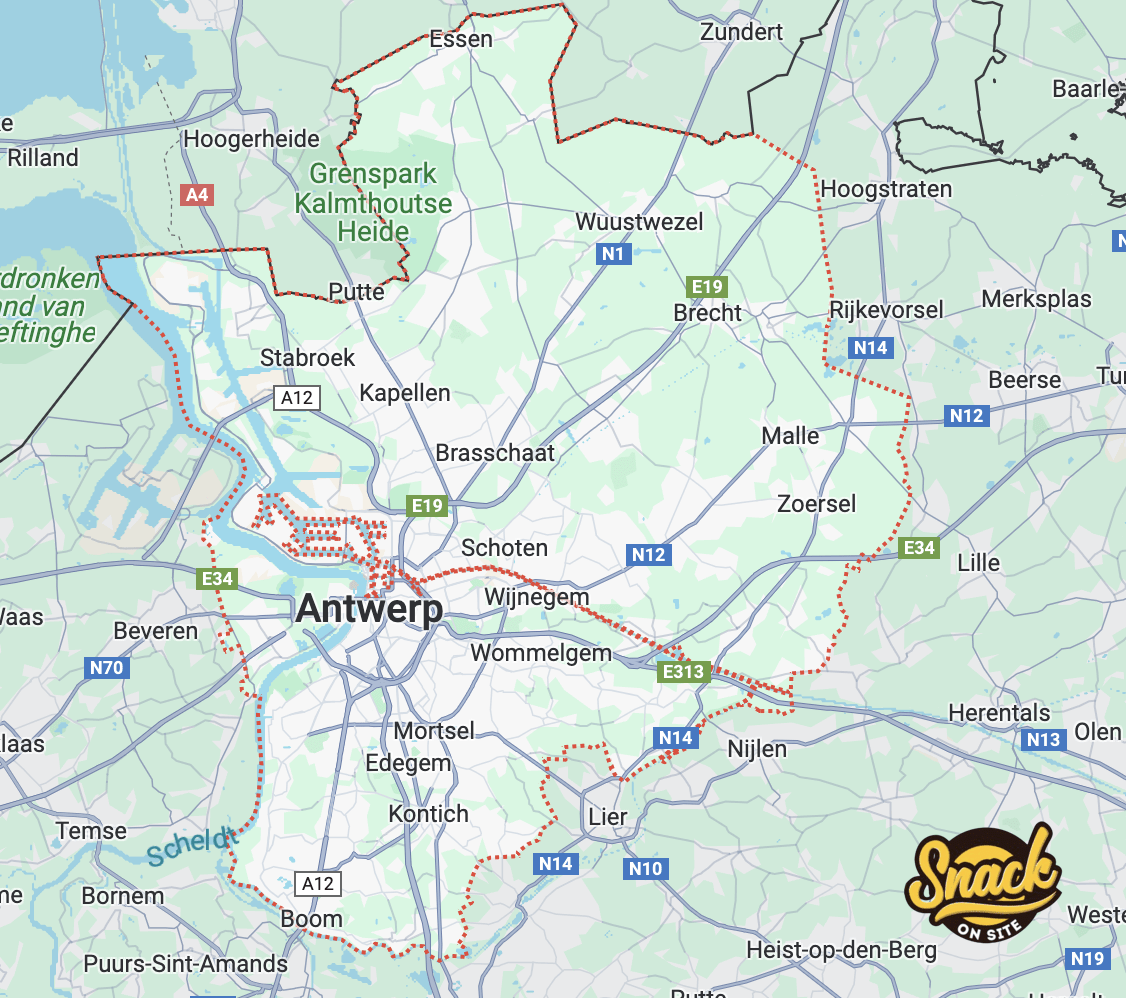 Mobiele frituur huren in Antwerpen | Snack on site Frietkot aan huis